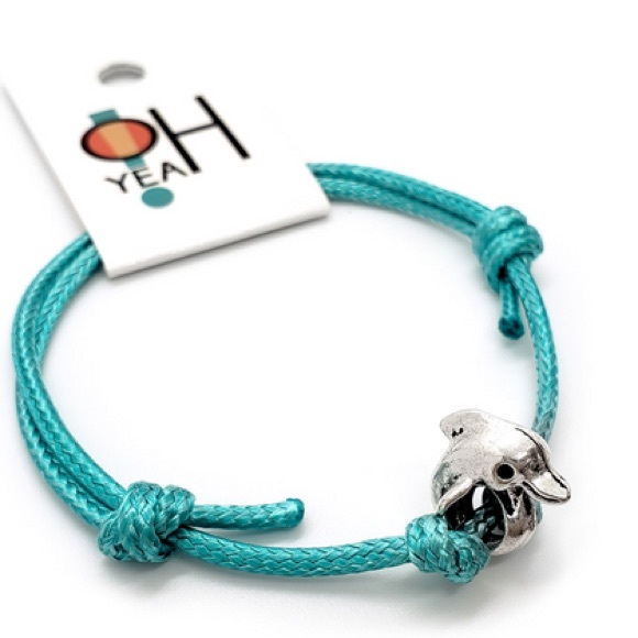 oh Yeah | Jewelry | Wax Cord Beach Theme Charm Bracelet Options | Poshmark